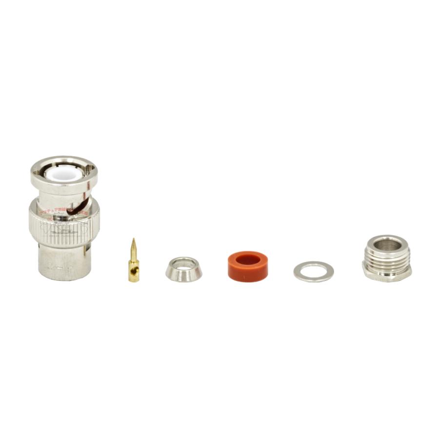 BNC-P-58/U BNCP型同軸コネクター 適合ケーブルRG-58/U（処理Ni） : インカムプロ - 通販 - Yahoo!ショッピング