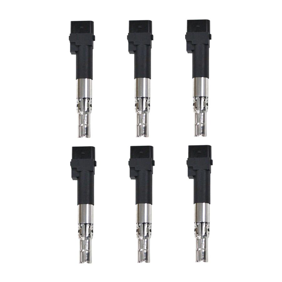 フォルクスワーゲン VW イオス 1FBUB 点火コイル ダイレクトイグニッションコイル 6本 022905715 022905715B ...