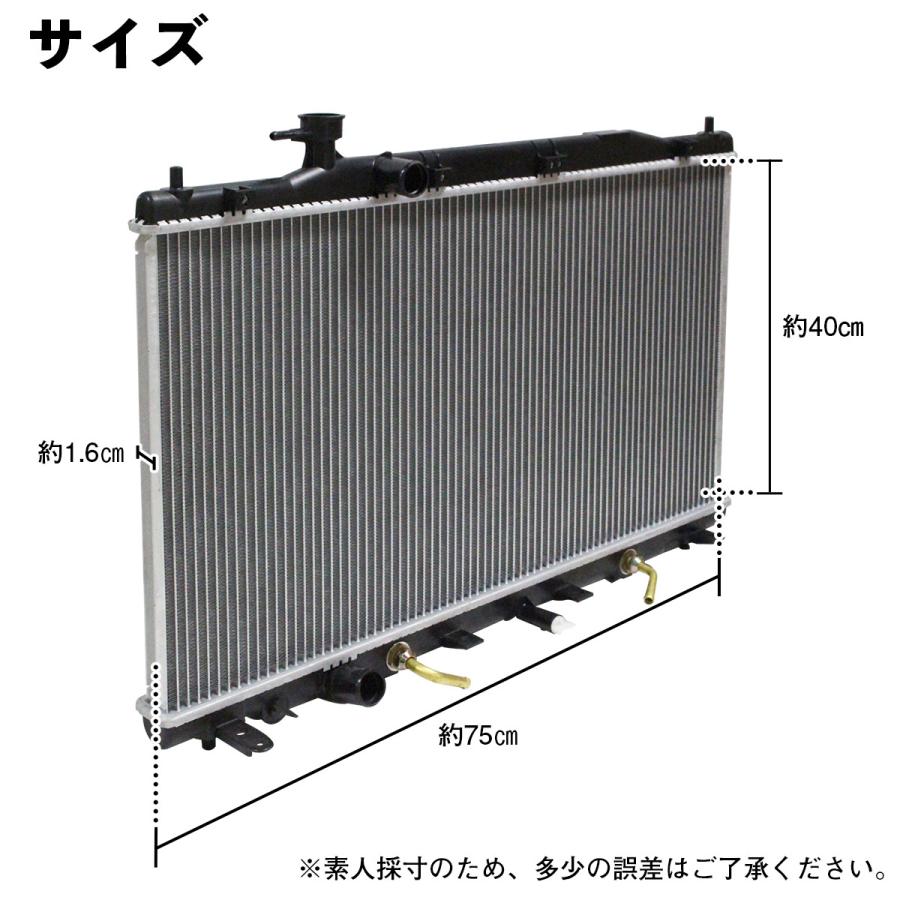 ホンダ ラジエーター CR-V DBA-RE3 DBA-RE4 K24A AT用 19010-RZA-901 19010-RZA-A51 ...