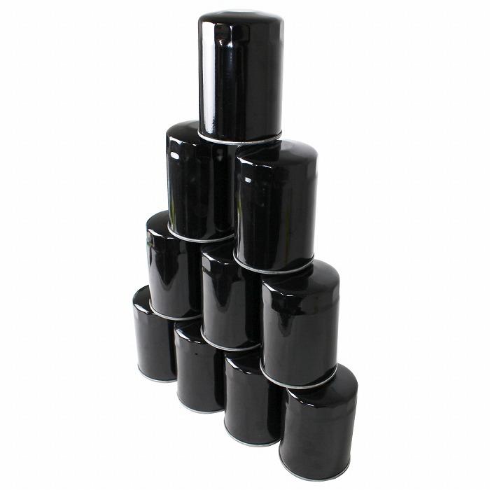 オイルフィルター 10個 パジェロ 純正互換品 ME013343/ME215002/ME202472/ME227821/ME088532 三菱 ...