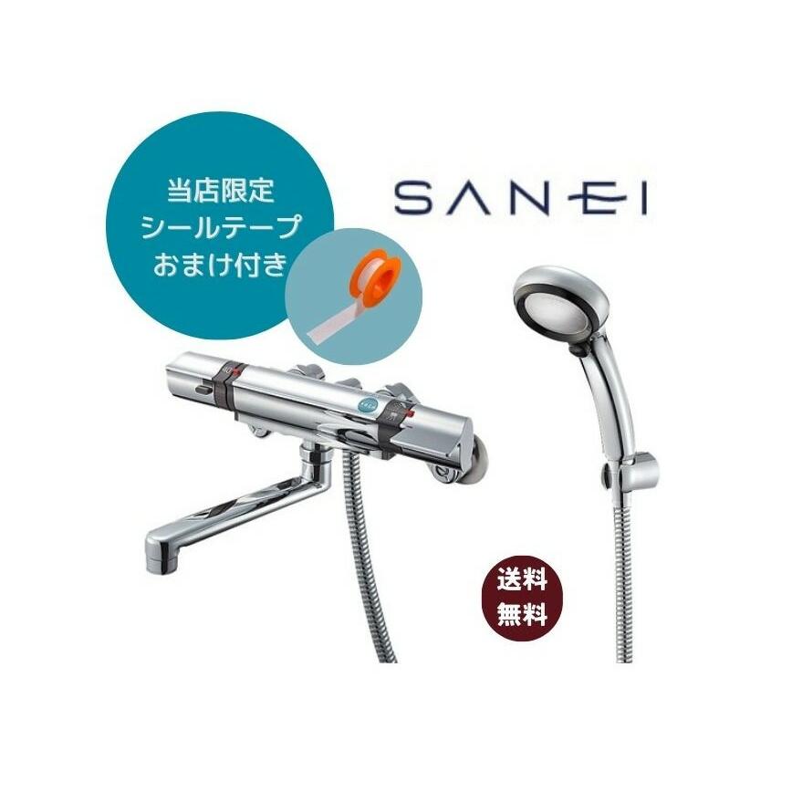 SANEI（水栓金具） SANEI サーモシャワー混合栓 寒冷地仕様 SK18121CTCK-13【すぐに施工出来ます！5mシールテープおまけ付】 : incs インクス Yahoo!店 ...