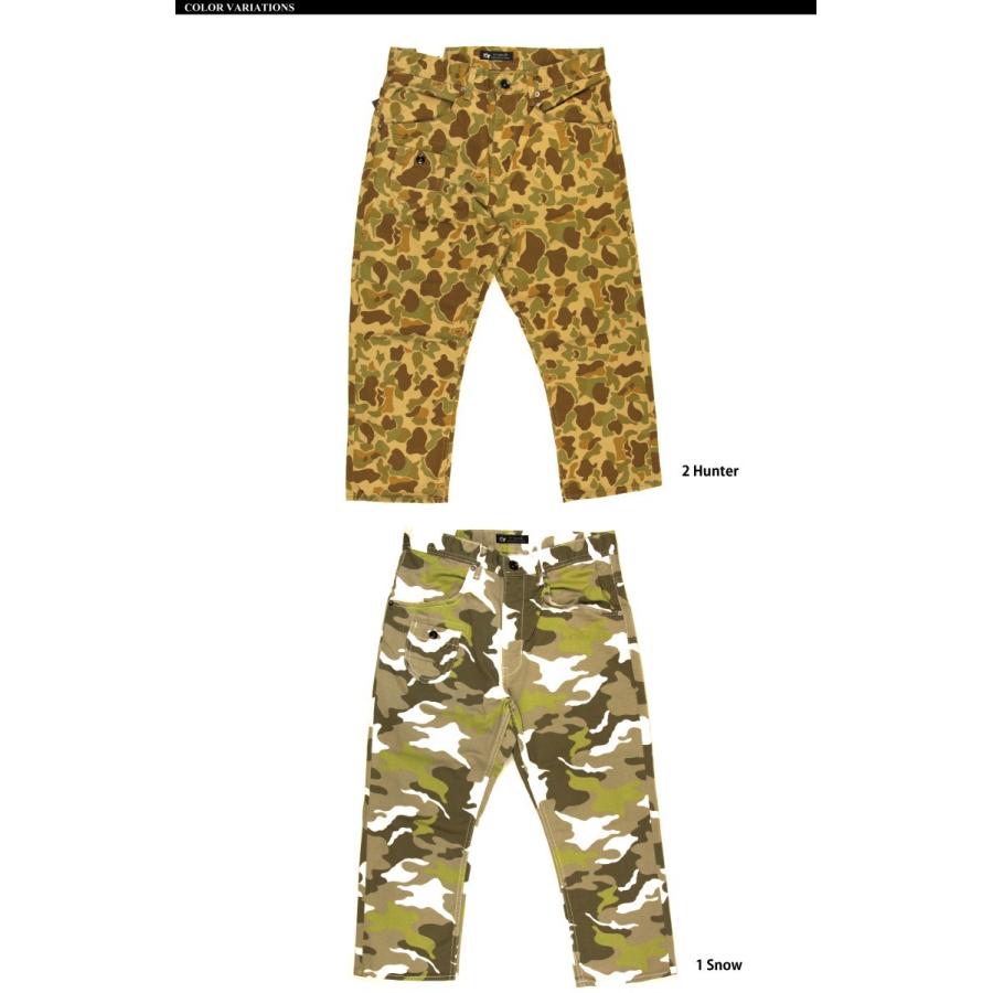 (エムシー・アパッシュ) m.c. APACHE カモフラージュ「スティッキー」チョップス クロップドパンツ : Indeeg - 通販 - Yahoo!ショッピング