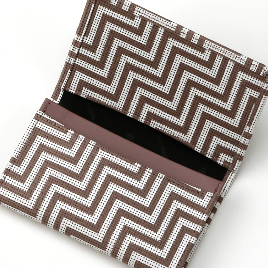 印傳屋 敬老の日 2023年 新作 7607 CHEVRON シェブロン 名刺入れ レディース 上原勇七 印傳 鹿 本革 革 カードケース 名刺 レザー プレゼント 誕生日 日本製 : 印傳屋 ...