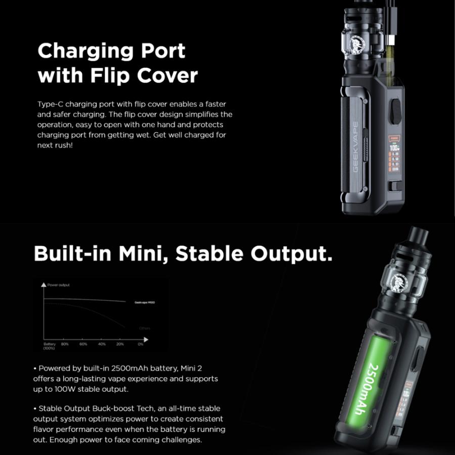 Geekvape M100 Kit with Z Nano 2 Tank シリコンケース付 : Indian Strawberry - 通販 ...