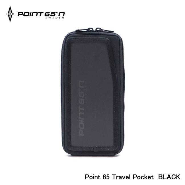 Point 65°n ポイントシックスティーファイブ 65 Travel Pocket Black 65-ACTVP-BK : インディーズ ...