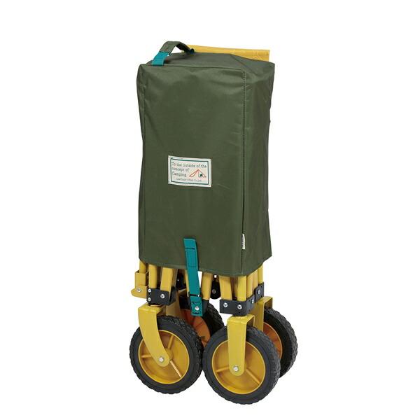 CAPTAIN STAG キャプテンスタッグ キャンプアウト 4輪キャリー (オールドイエロー×オリーブ) UL-1047 : インディーズ ...
