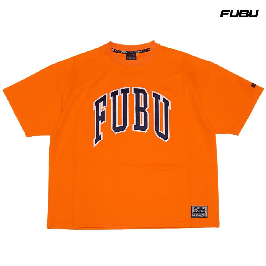 FUBU フブ Tシャツ メッシュ TEE T SHIRTS 半袖 ショートスリーブ ロゴ FAM-51725 ビックシルエット ワイドシルエット ゆったり : INDOOR CLASS ...
