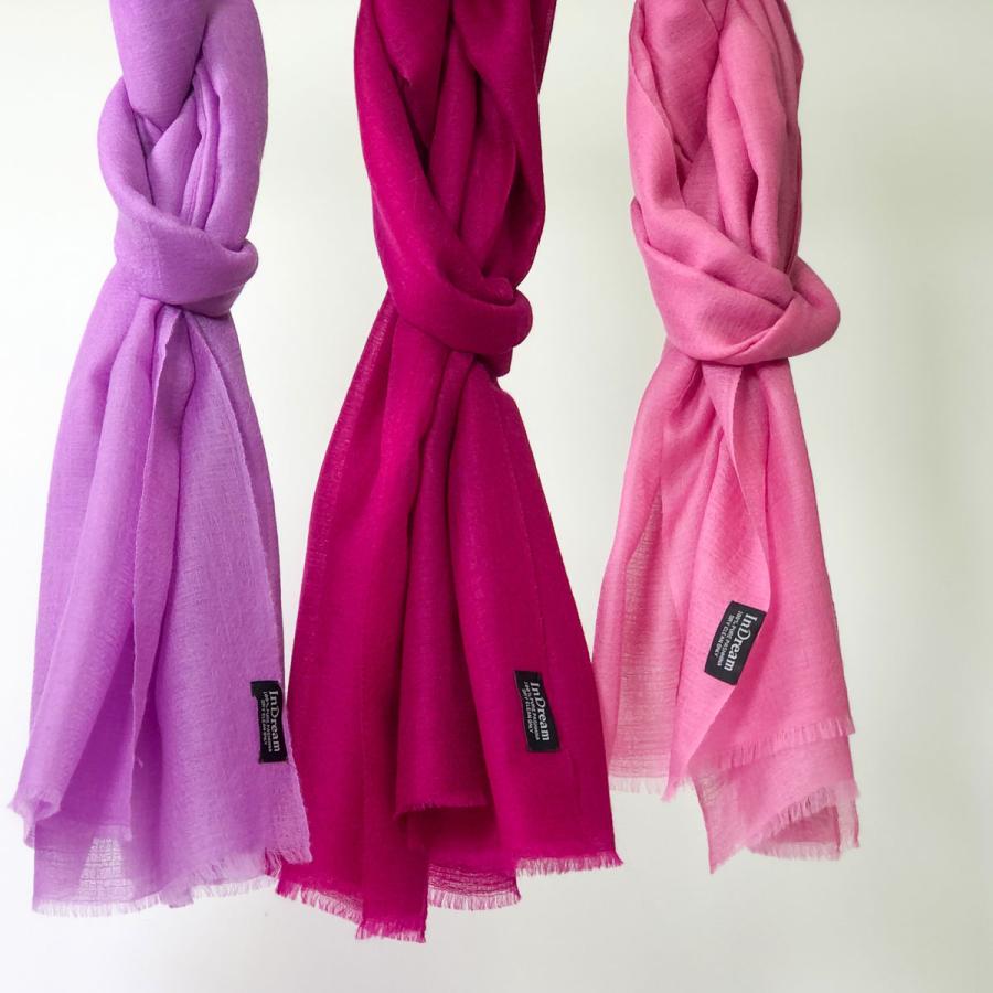 InDream パシュミナ ストール マフラ― エアリー 全11色 カシミヤ InDream パシュミナ ストール マフラ― エアリー 全11色 カシミヤ
