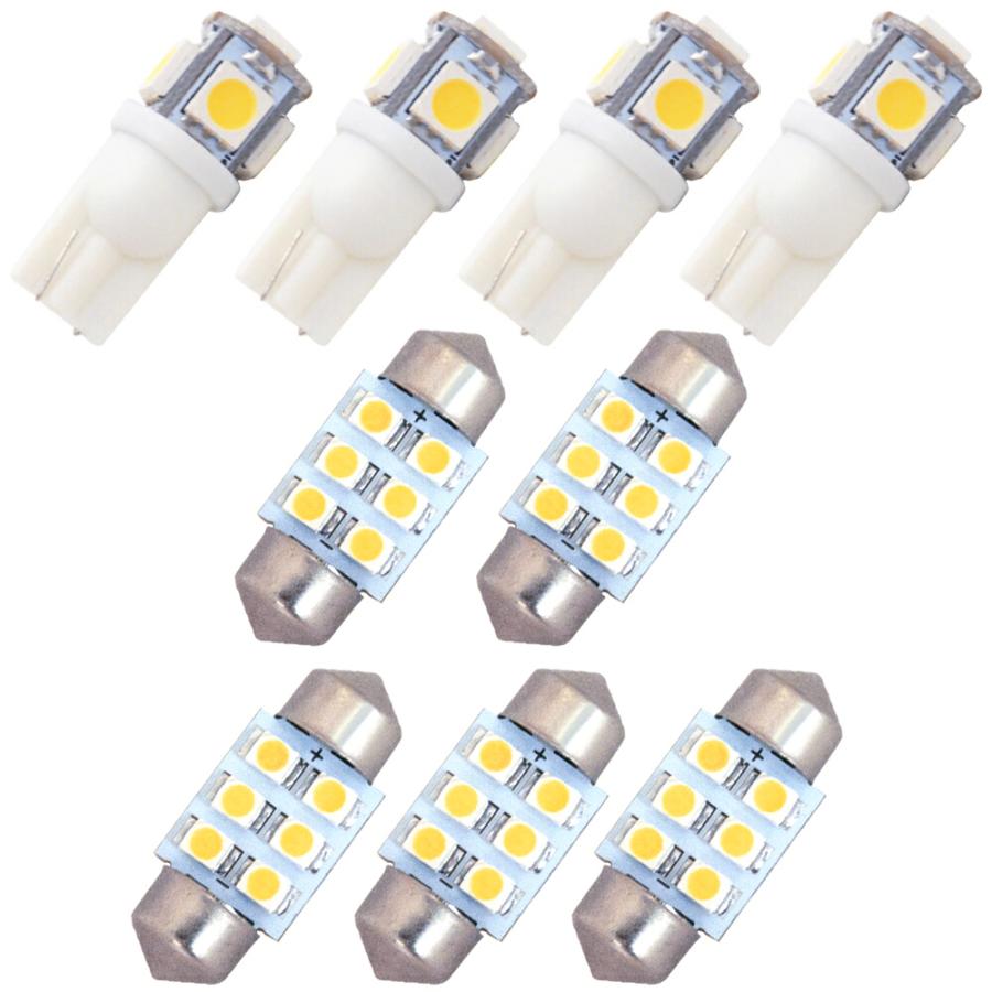 E52 エルグランドハイウェイスター後期 [H26.1-] 電球色 ウォーム 純正球交換型 極LEDルームランプ 9点 : イネックス二号店 - 通販 - Yahoo!ショッピング