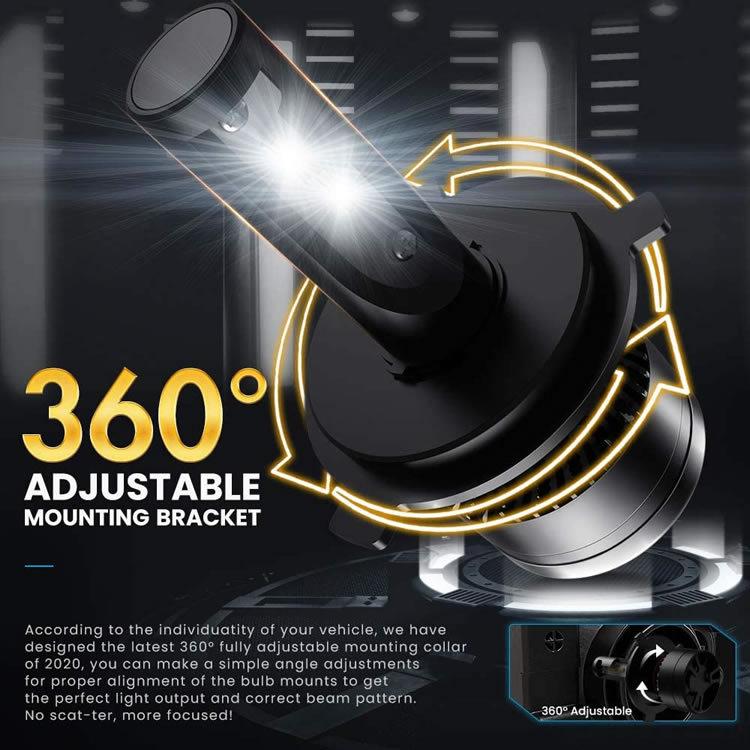 100W H4 LED ヘッドライト H76W パジェロイオ 2個セット 12V 20000ルーメン 6000ケルビン : イネックスショップ - 通販 - Yahoo!ショッピング