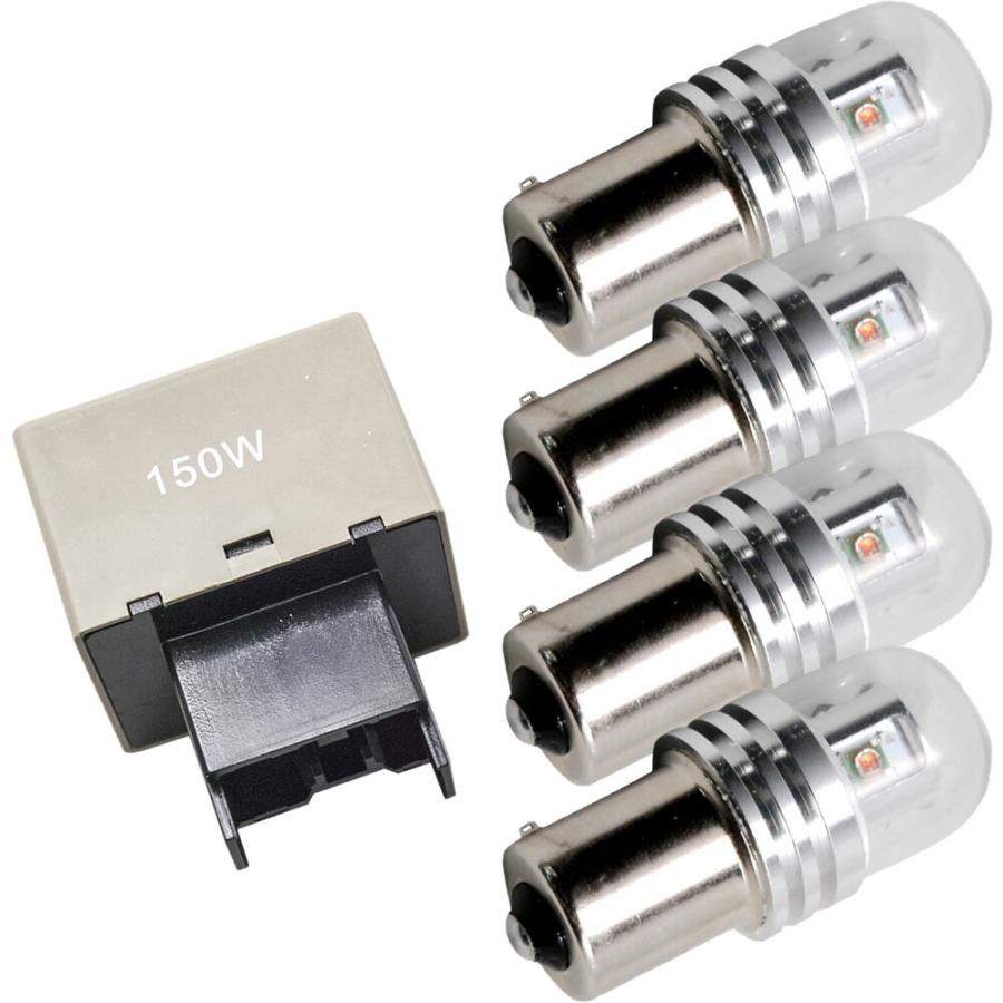 鬼爆閃光 NV100クリッパー DR64V [H25.12〜H27.2] LEDウインカー球前後セットC+8ピンハイフラ防止ICウインカーリレー : イネックスショップ - 通販 ...