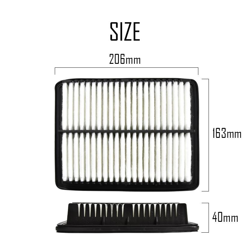 U71T/U71TP/U72T クリッパートラック エアフィルター エアクリーナー H15.10-H24.01 AIRF65 : イネックスショップ - 通販 - Yahoo!ショッピング