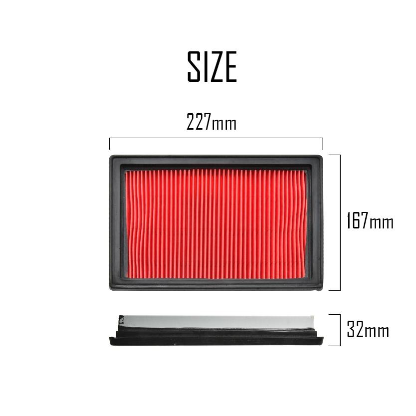A200S/A210S ロッキー エアフィルター エアクリーナー R01.11- AIRF85 : イネックスショップ - 通販 - Yahoo!ショッピング