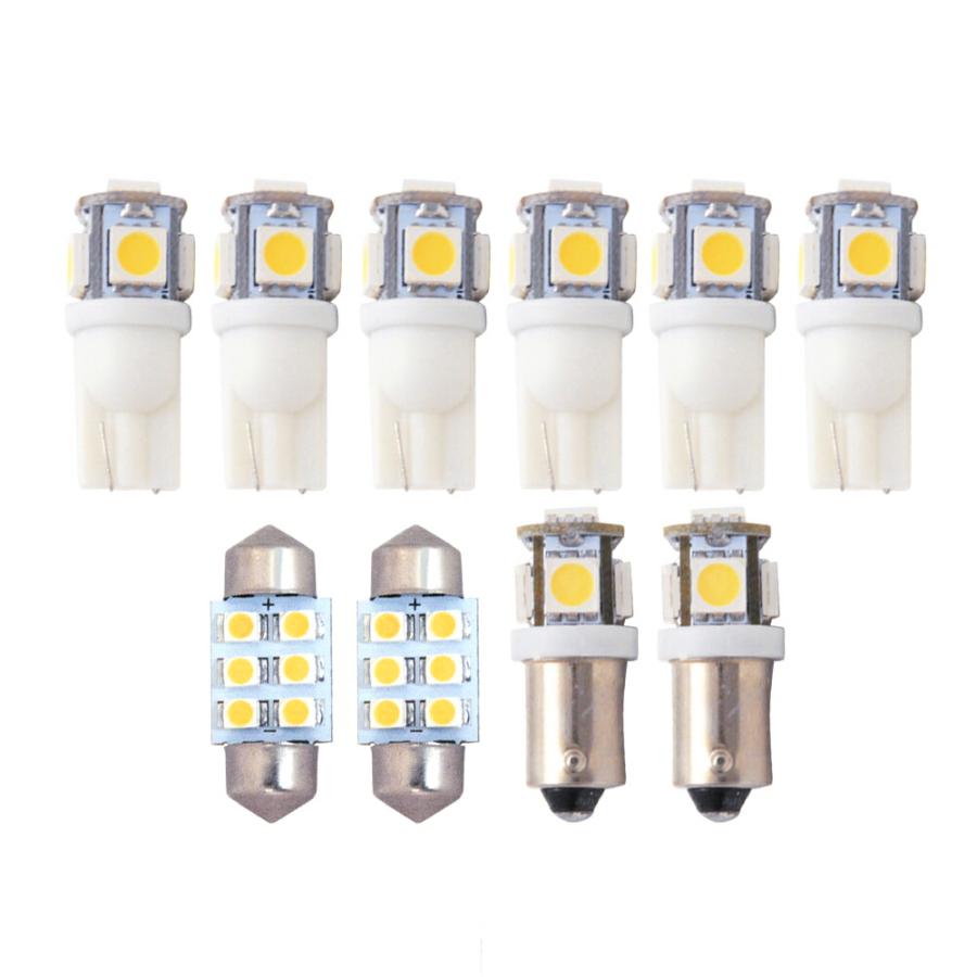 Y50 フーガ [H16.10-H21.10] 電球色 ウォーム 純正球交換型 極LEDルームランプ 10点 : イネックスショップ - 通販 ...