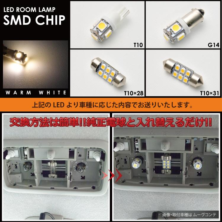F15 ジュークGTターボ [H22.11-R2.6] 電球色 ウォーム 純正球交換型 極LEDルームランプ 4点 : イネックスショップ - 通販 - Yahoo!ショッピング
