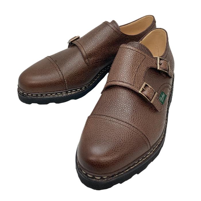 Paraboot（パラブーツ） ウィリアム ダブルモンク メンズ 981435 WILLIAM GR EBENE ダークブラウン 茶色 グレインレザー : EVERRICH - 通販 ...