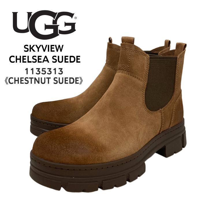 UGG アグ ブーツ メンズ 1135313 SKYVIEW CHELSEA SUEDE スカイビュー チェルシー サイドゴア ...