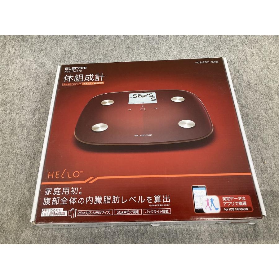 未使用 ELECOM エレコム 体組成計 HCS-FS01 体重計 (A1521) : インフィニ ヤフー店 - 通販 - Yahoo!ショッピング