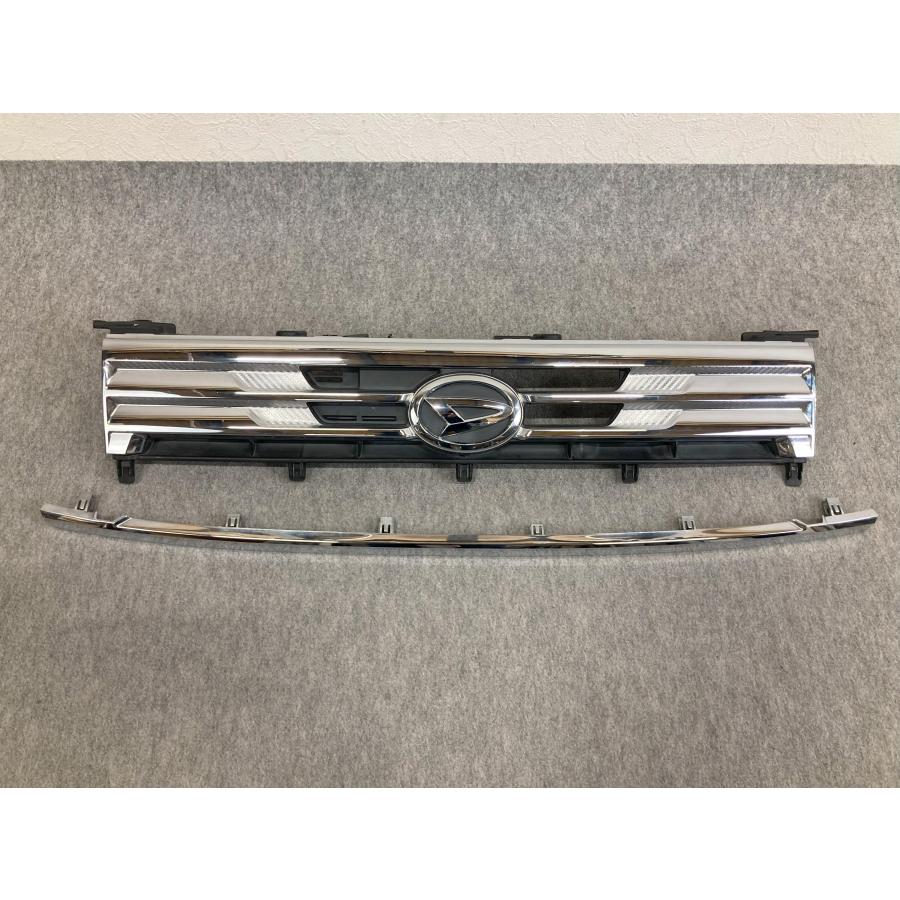 後期 L575S ムーヴコンテ カスタム 純正 フロントグリル ラジエーターグリル ガーニッシュ 53101-B2200 52711 ...