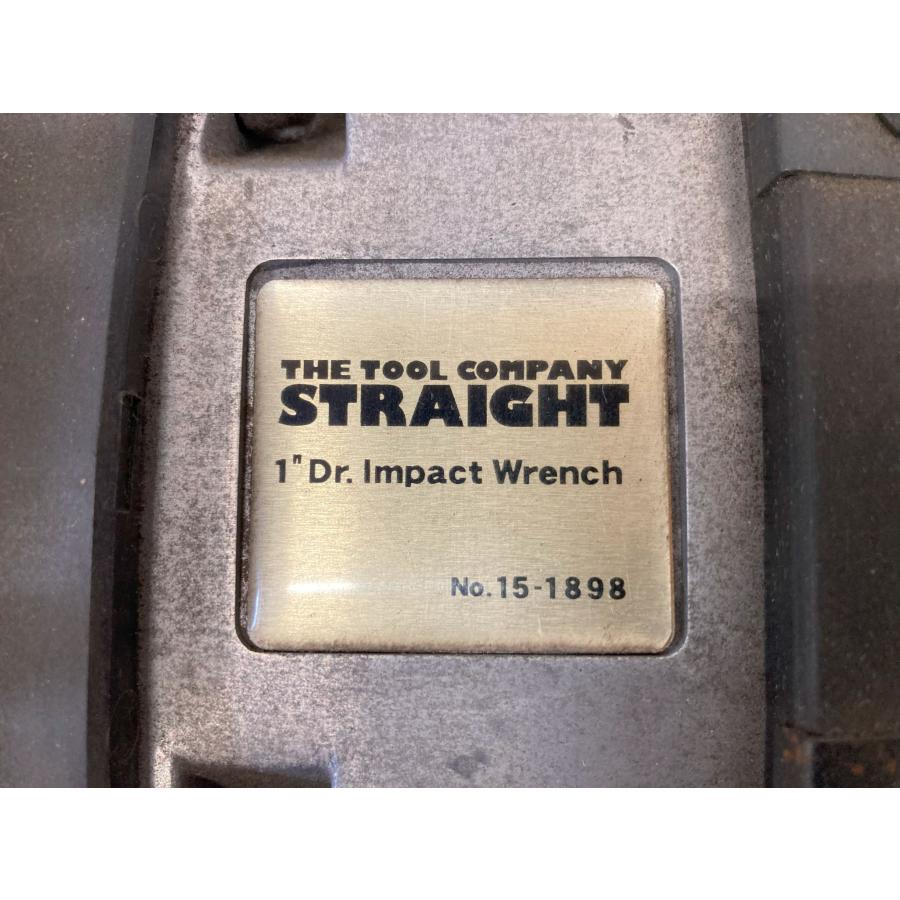動作OK STRAIGHT ストレート 1" Dr. Impact Wrench 1インチ エアー インパクトレンチ バス トラック 等 ...