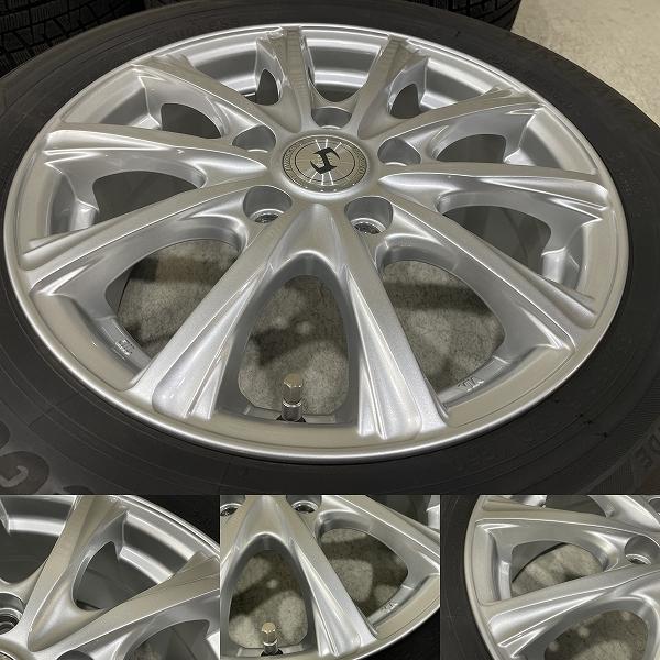 バリ溝 ’20年製 weds ウェッズ 15インチ 6J +53 PCD114.3 5H YOKOHAMA iceGUARD iG50 ...