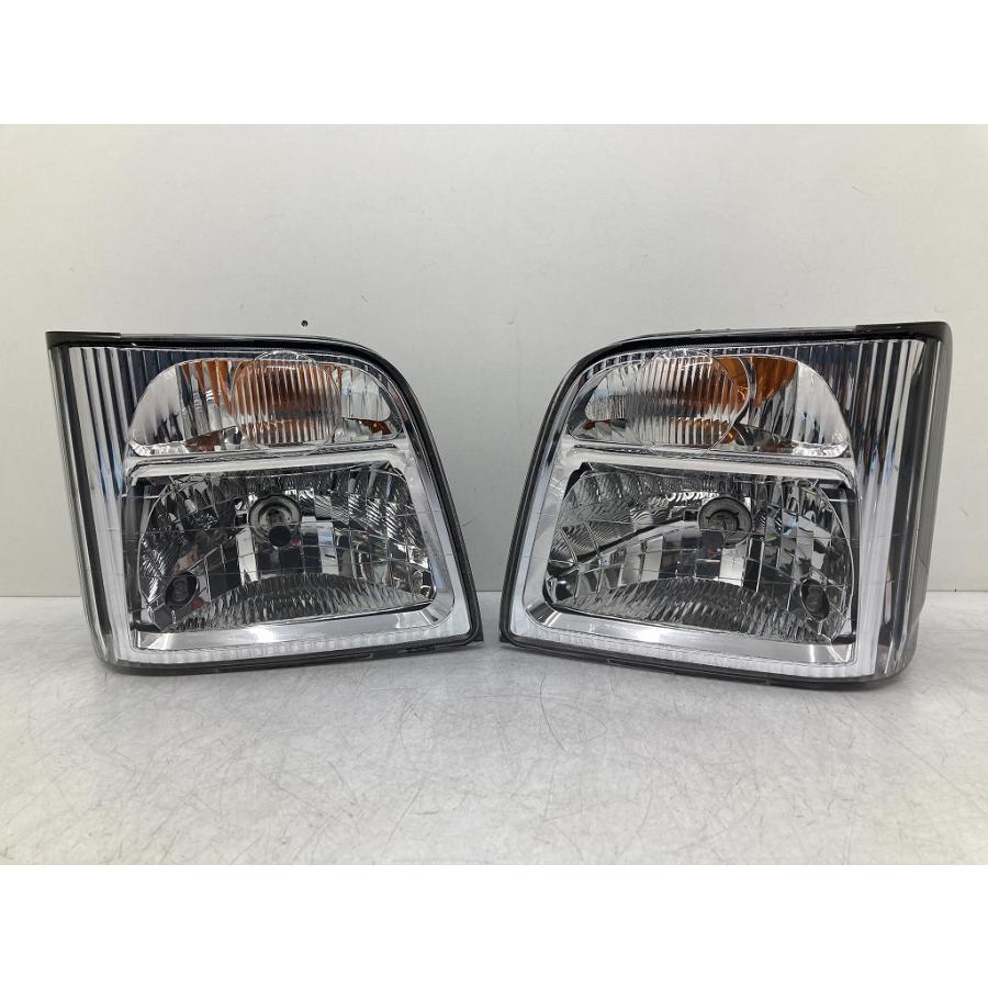 美品 割れ無 TT1 サンバー 純正 ハロゲン ヘッドライト 左右セット レベ付 MITSUBA VC02-001 TT2 TV1 TV2 TW1 TW2 (B1604) : インフィニ ...