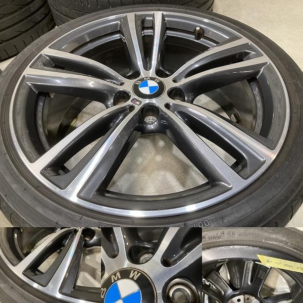 訳アリ BMW Mスポーツ 442M 純正OP 19インチ 8J/8.5J +36/+47 PCD120 5H 4本 F30 F31 F32 ...