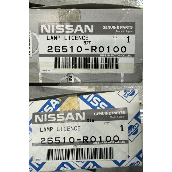希少 未使用 ハコスカ KPGC10 PGC10 GT-R GTR 純正 ライセンスランプ 左右セット KOITO L2405 26510-R0100 (D4570) : インフィニ ヤフー店 ...