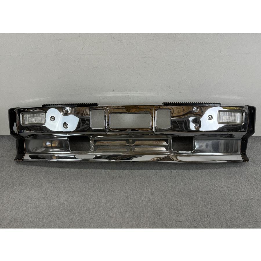 当時物 三菱 ふそう ザ・グレート メッキバンパー エアダム付 フロントバンパー グレート (E4550) : インフィニ ヤフー店 - 通販 ...