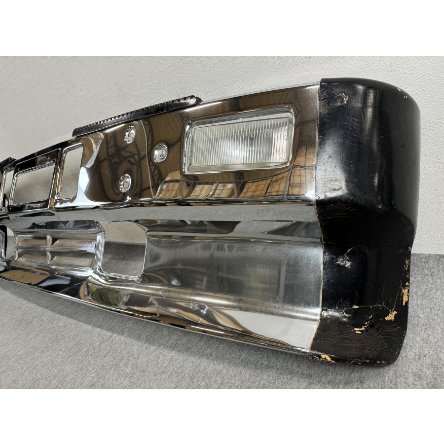 当時物 三菱 ふそう ザ・グレート メッキバンパー エアダム付 フロントバンパー グレート (E4550) : インフィニ ヤフー店 - 通販 ...