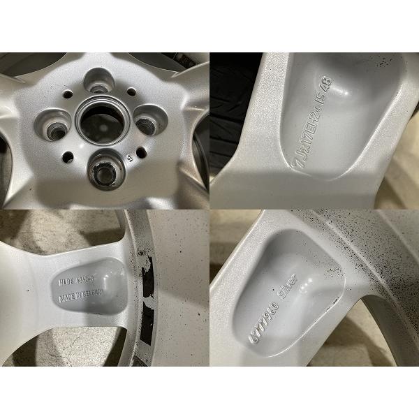 MINI ミニ 純正 17インチ 7J +48 PCD100 4H 205/50R17 4本セット クーパー クラブマン R56 R55 (F1501) : インフィニ ヤフー店 - 通販 ...