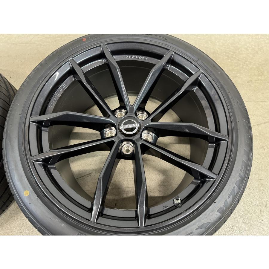新車外し RZ34 フェアレディZ 純正 鍛造 RAYS 19インチ 9.5J/10J PCD114.3 5H ポテンザ S007 255/40R19 275/35R19 10.0J ...