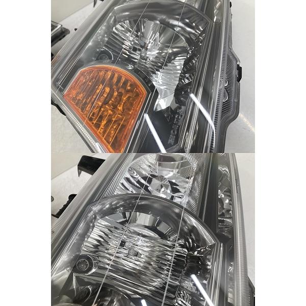 美品 割れ無 RF5 後期 ステップワゴン スパーダ 純正 ハロゲン ヘッドライト 左右セット STANLEY P3590 RF3 ...