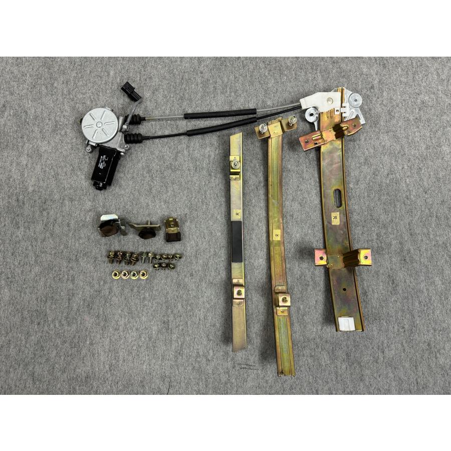 動作OK 曲り無 Z16A GTO 純正 右 パワーウインドウ レギュレーター レール 運転席側 862100-2650 三菱 6G72 ...