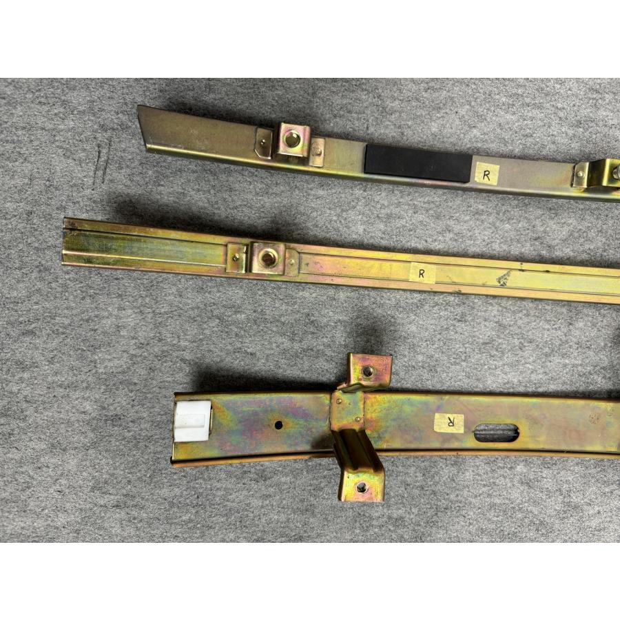 動作OK 曲り無 Z16A GTO 純正 右 パワーウインドウ レギュレーター レール 運転席側 862100-2650 三菱 6G72 ...