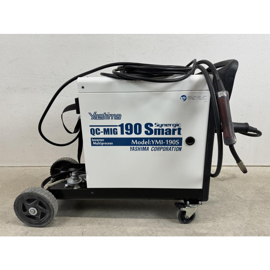 美品 動作OK YASHIMA ヤシマ YMI-190S QC-MIG190 QCミグ スマート 半自動 ミグ溶接機 200V 自動車整備 鈑金塗装 (G4524) : インフィニ ヤフー店 ...