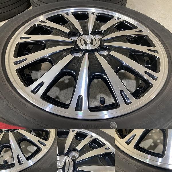 ホンダ N-BOX カスタム 純正 15インチ 4.5J +45 PCD100 4H 165/55R15 4本セット (H1606) : インフィニ ヤフー店 - 通販 - Yahoo!ショッピング