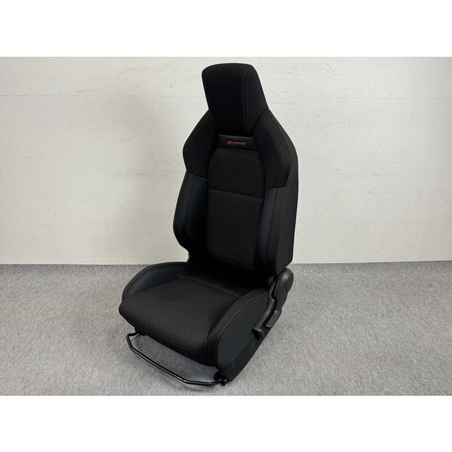 破れ無 R1年 ZC33S スイフトスポーツ 走行21,858km 純正 左 フロントシート 助手席 赤ステッチ (H4012 ...
