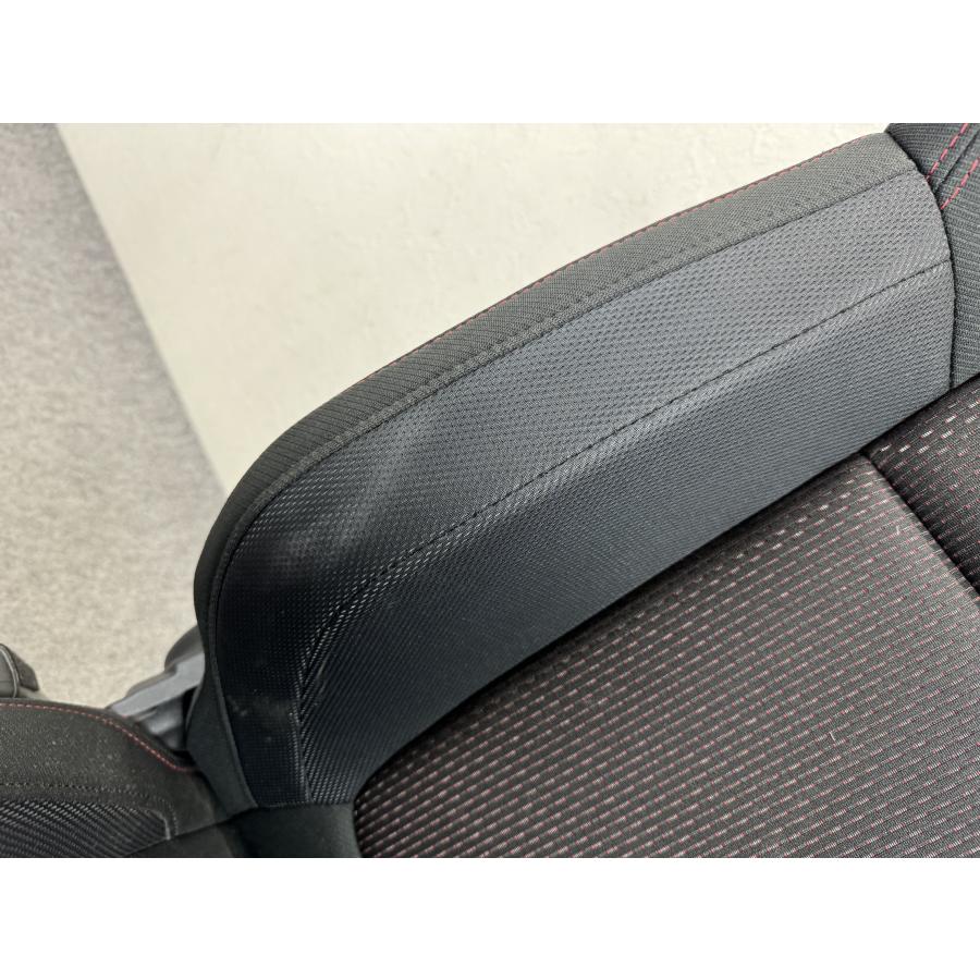 破れ無 R1年 ZC33S スイフトスポーツ 走行21,858km 純正 左 フロントシート 助手席 赤ステッチ (H4012 ...