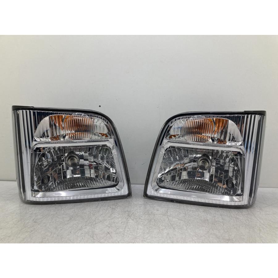 美品 割れ無 TT1 サンバー 純正 ハロゲン ヘッドライト 左右セット レベ付 MITSUBA VC02-001 TT2 TV1 TV2 TW1 TW2 (I1512) : インフィニ ...