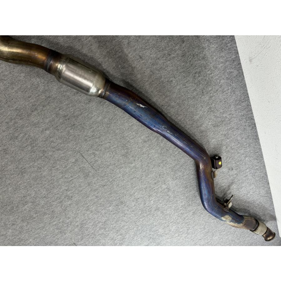 美品 '17年 BMW 1H30G M2 F87 MT 純正 マフラー エキゾースト 可変バルブアクチュエーター付 触媒 7636574 ...