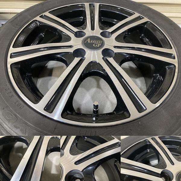 ARREEST GP 15インチ 6J +45 PCD100 4H TOYO DRB 185/55R15 4本 ノート フィット ヤリス (J1507) : j1507 : インフィニ ヤフー ...