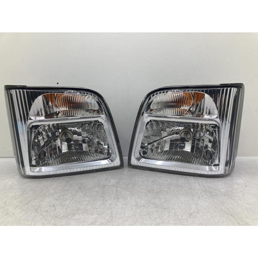 美品 割れ無 TT1 サンバー 純正 ハロゲン ヘッドライト 左右セット レベ付 MITSUBA VC02-001 TT2 TV1 TV2 TW1 TW2 (J1670) : インフィニ ...