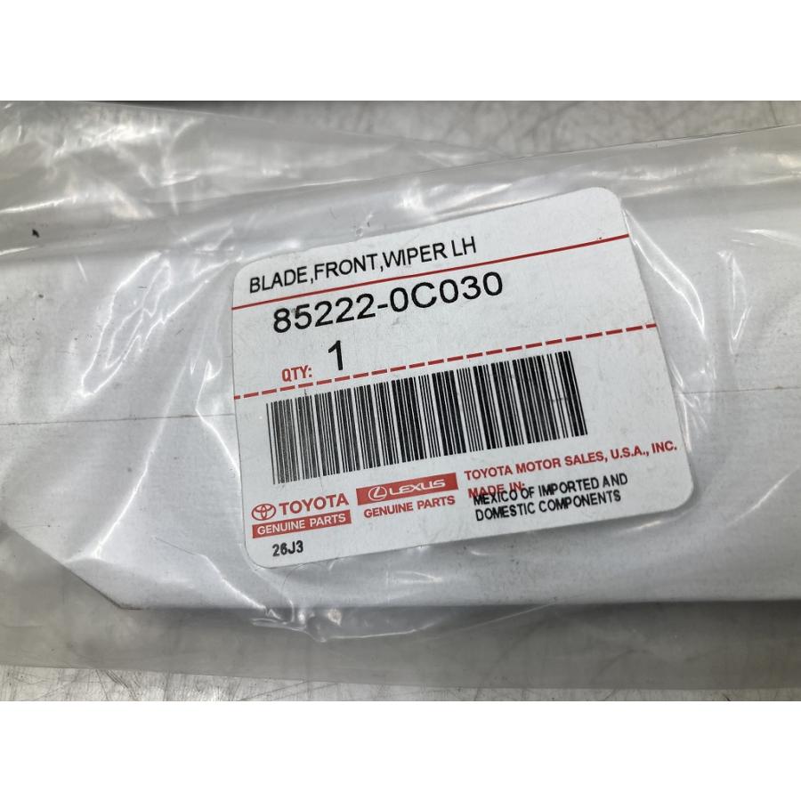 未使用 USトヨタ タンドラ 純正 フロント ワイパーブレード 左右セット 85222-0C030/85212-0C030 (K1571 ...