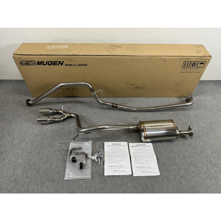未使用 JF3 N-BOX カスタム JH3 ターボ 2WD 無限 MUGEN デュアルエキゾーストシステム マフラー 18000-XNH ...