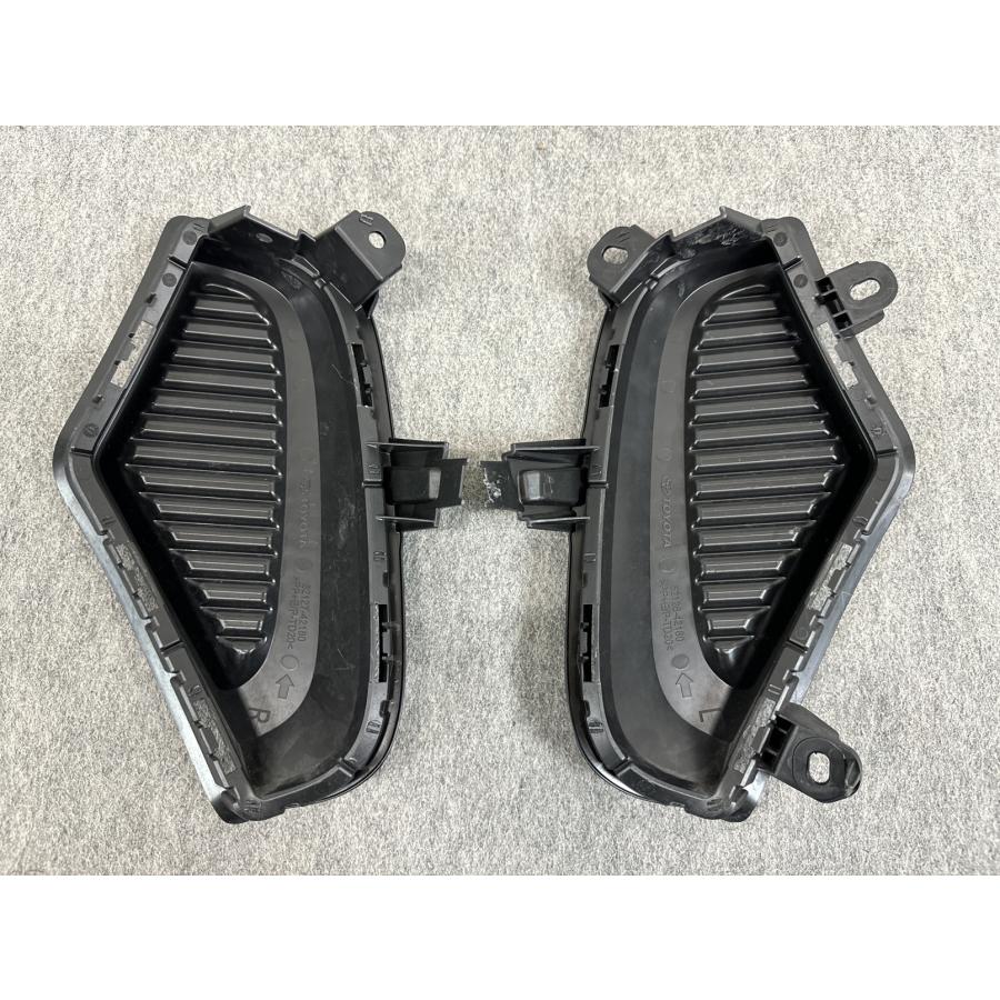 割れ無 MXAA52 MXAA54 AXAH52 AXAH54 RAV4 純正 フォグカバー 左右セット 52127-42180 52128 ...