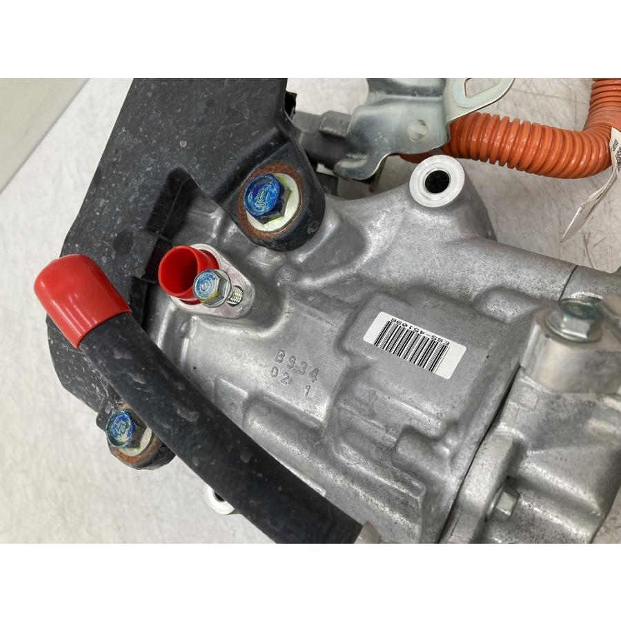 割れ無 動作OK R4年 RV6 ヴェゼル 走行3万km 純正 エアコンコンプレッサー ESB27C 042400-1131 DENSO ...