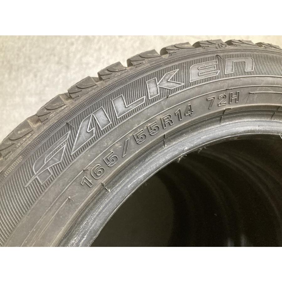 バリ溝 FALKEN ESPIA W-ACE 165/55R14 4本セット ファルケン エスピア スタッドレス (L1598 ...