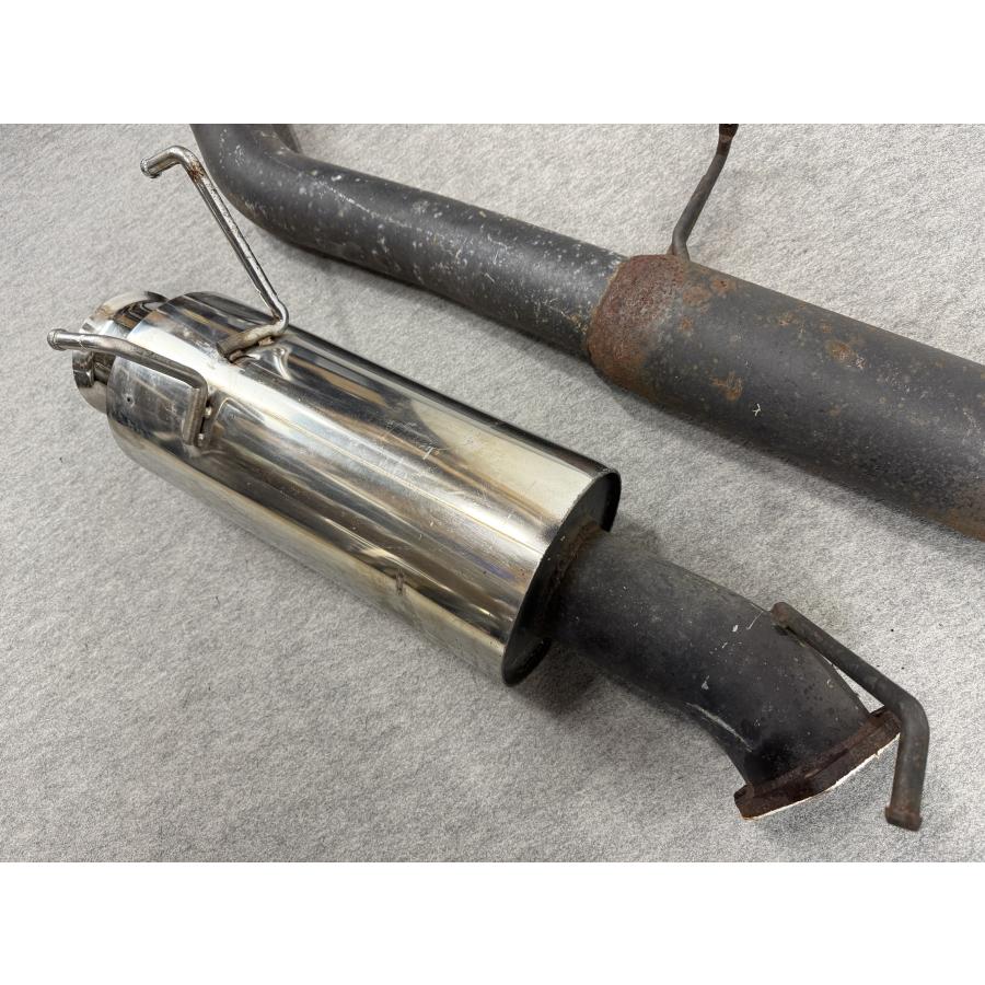 BNR32 スカイライン GT-R 社外 セミステンレスマフラー テール約130Φ RB26DETT (L4666) : l4666 : インフィニ ヤフー店 - 通販 - Yahoo!ショッピング