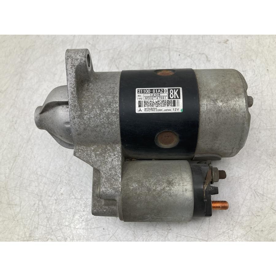 割れ無 動作OK H23年 JB23W ジムニー 8型 走行7.6万km 純正 セルモーター 31100-81A20 (N1577 ...